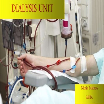 Dialysis unit | PPTX