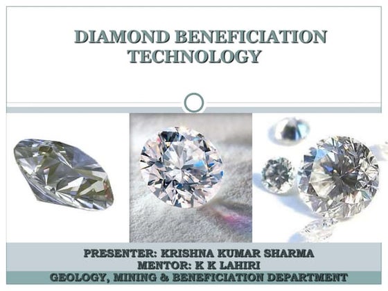 Understanding Diamond Mining | PPT