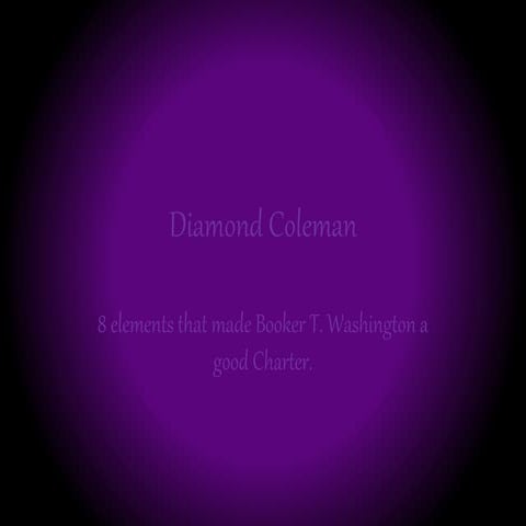 Diamond coleman elements | PPTX