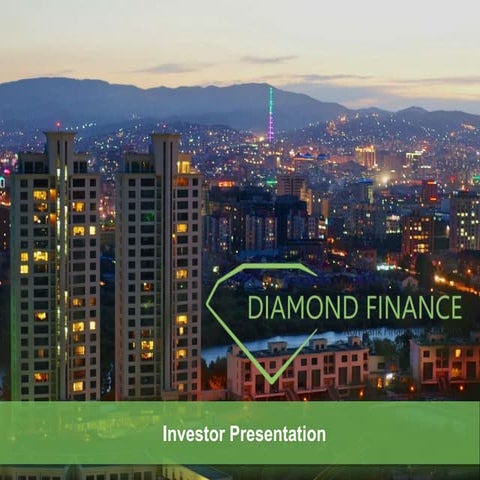 Diamond Finance Investor Presentation July 2013 | PPTX | Home Financing ...