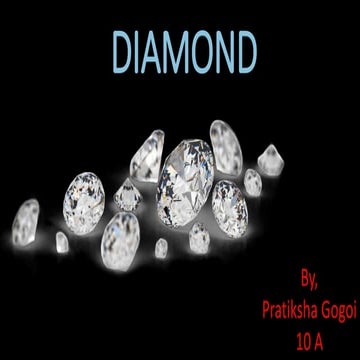 Diamonds | PPTX