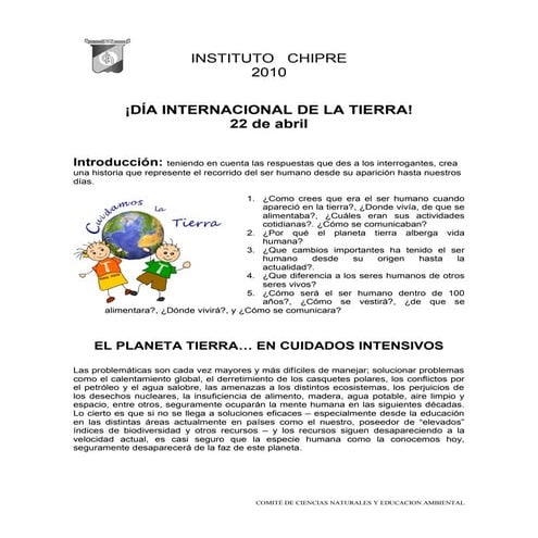 Actividad en clase sistema solar.. | DOCX