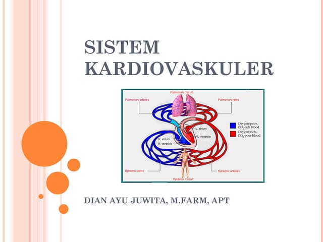 Anatomi Fisiologi Sistem Kardiovaskuler | PPTX