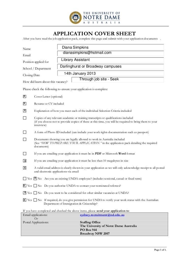 Diana Simpkins applicant-cover-sheet nd