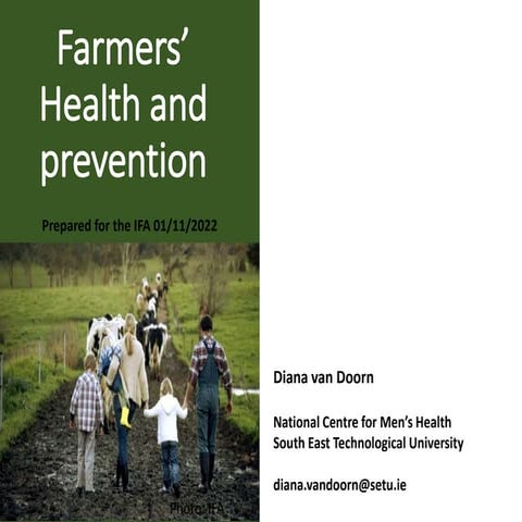 Farmers' Health & Prevention | PPTX