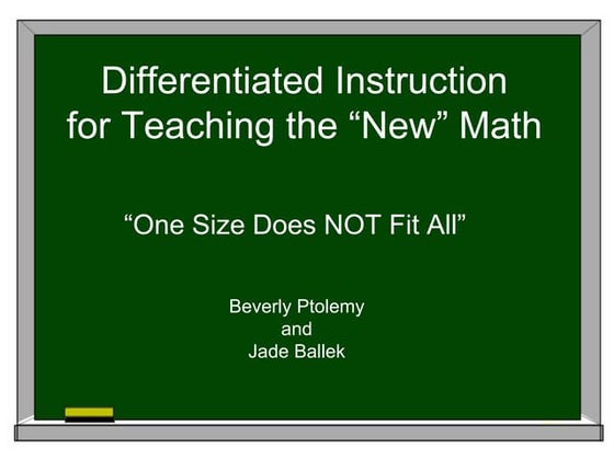 2. Differentiated Instruction Strategies | PDF
