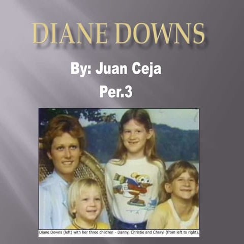 Diane downs. | PPTX | Death, Injury, or Military Conflict | Sensitive ...