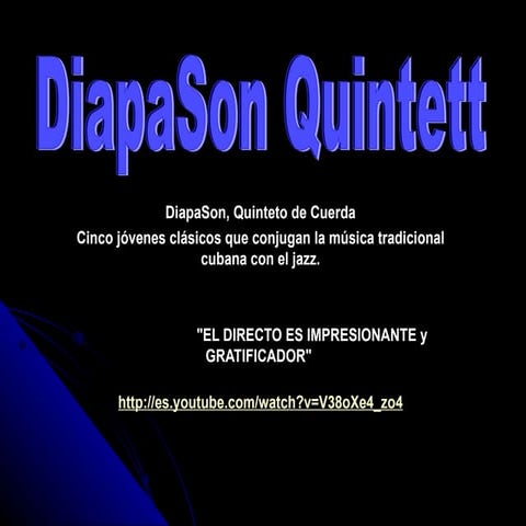 Quinteto de Cuerda DiapaSon | PPT