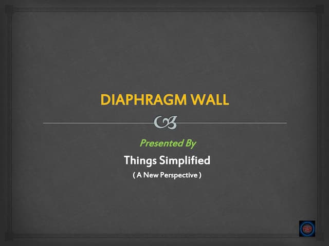 D wall construction | PPTX