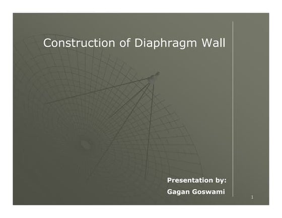 D wall construction | PPTX