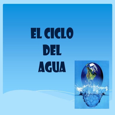 The Water Cycle: English and Spanish | PPTX