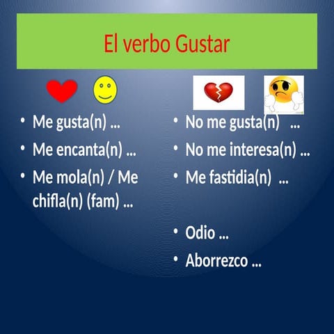 diaporama GUSTAR ENCANTAR INTERESAR.pptx