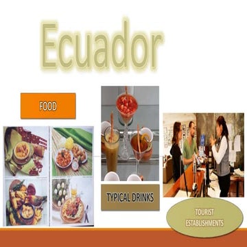 Ecuadorian Food | PPTX
