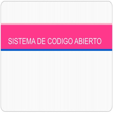 Diferencias software libre y codigo abierto | PPT