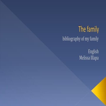 the family | PPT | Free Download
