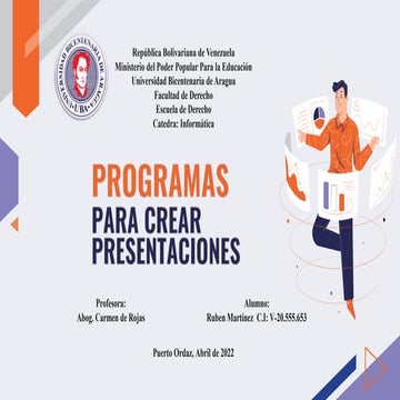 PROGRAMAS PARA CREAR PRESENTACIONES.pptx