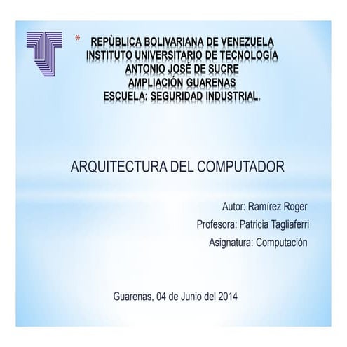 Diapositiva de computacion | PDF | Computing | Technology & Computing