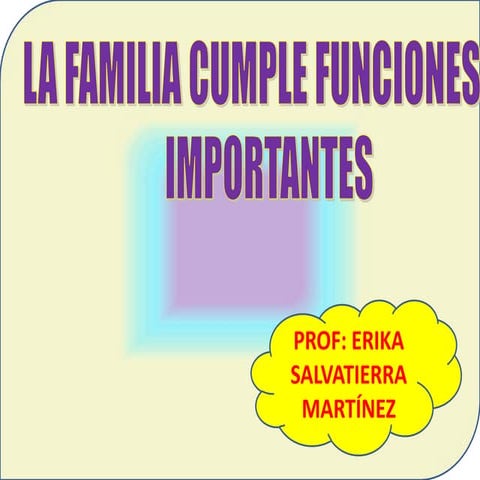 Diapositiva de la familia | PPTX