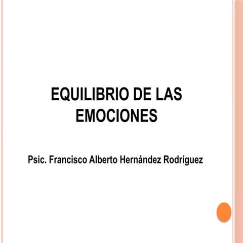 Autorregulación emocional 3-2017-EQ | PPTX