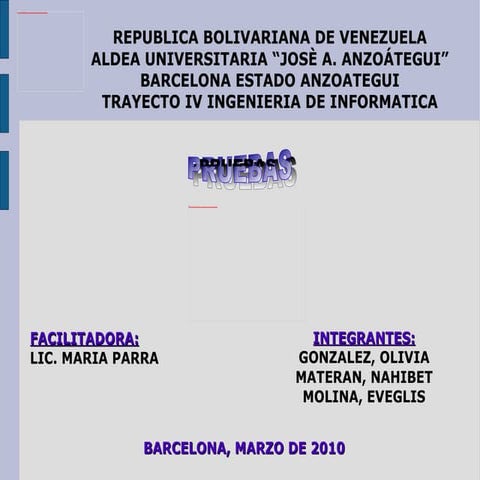Pruebas Exposicion Diapositivas | ODP
