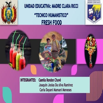 Caso truearth healthy food | PPTX