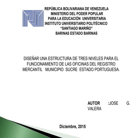 LA INVESTIGACION JOSE VALERA | PPT