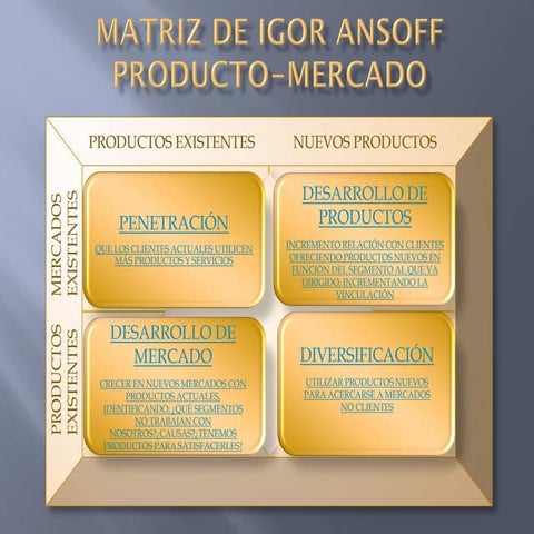 La matriz de Igor Ansoff: INDITEX | PDF