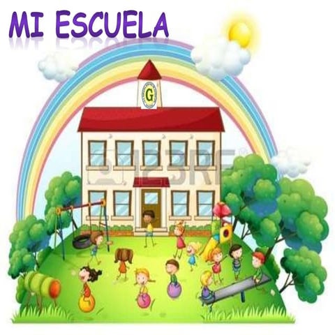 Diapositivas mi escuela 3 años | PPTX