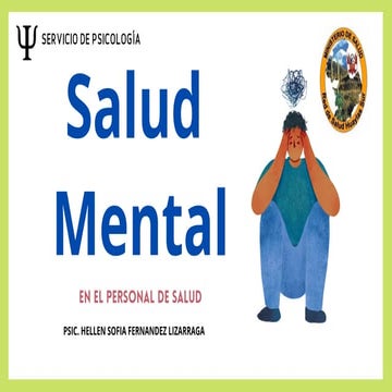 Importancia de la salud mental en la adolescencia | PDF