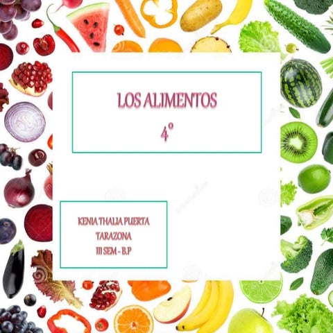 Los alimentos | PPTX
