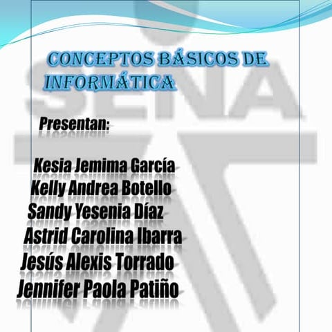 Diapositivas conceptos basicos de informatica | PPTX