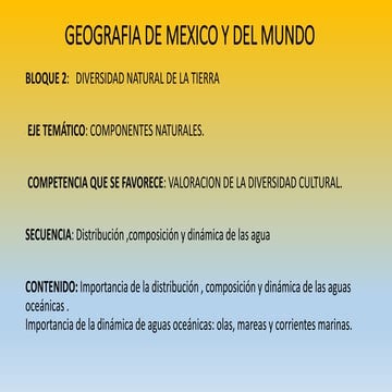 Diapositivas de geografia | PPTX