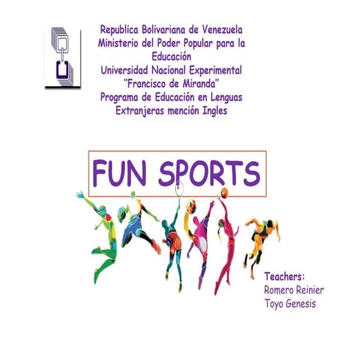 Fun sports! | PPTX