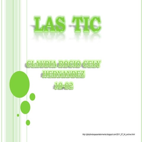 Diapositivas de las tic | PPTX