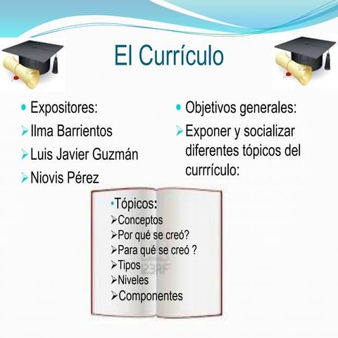 Diapositivas del curriculo | PPTX