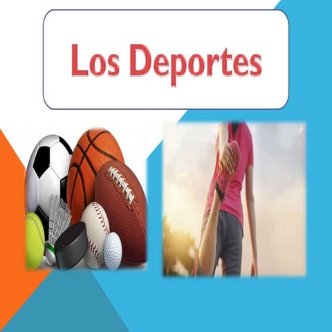 Diapositivas del deporte tipos de deporte | PPTX