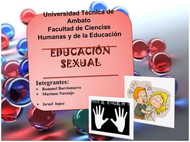 Diapositivas De Sexualidad Ppt