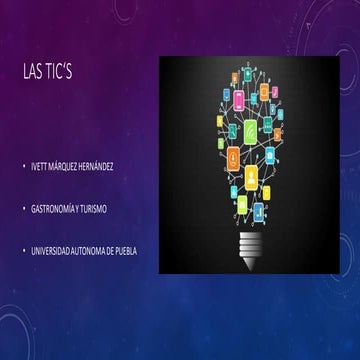 Diapositivas sobre las tics | PDF