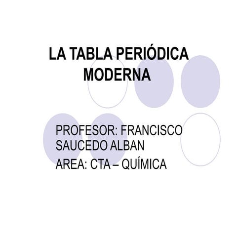 Tabla Periódica | PPT