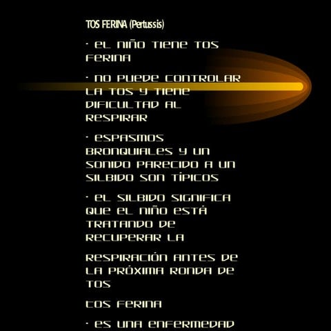 Tos ferina | DOCX