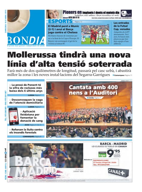 Bondia Lleida 22032012 | PDF