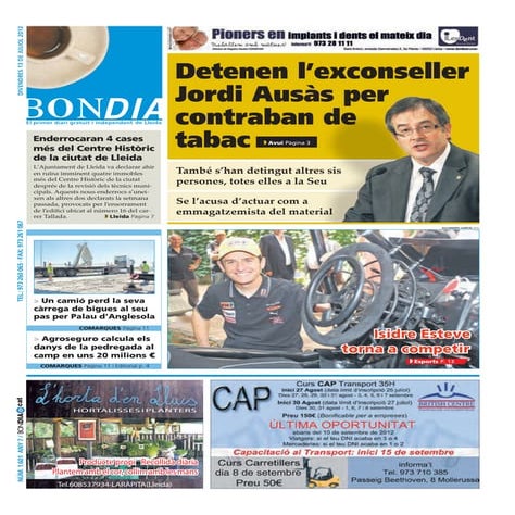 Bondia Lleida 25102012 | PDF