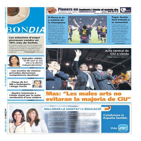 Bondia Lleida 21112012 | PDF