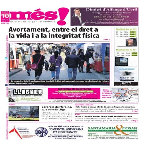 Diari del 10 de març de 2014 | PDF