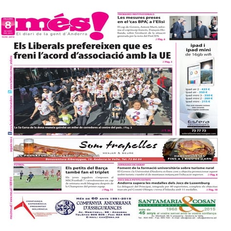 Diari del 08 de juny de 2015 | PDF