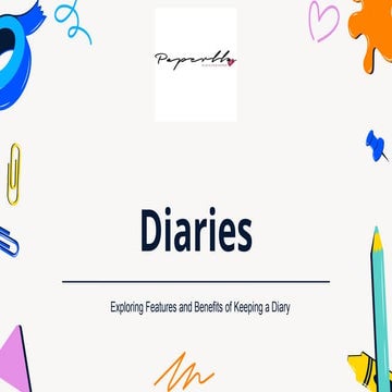 Types Of Diaries | KEY