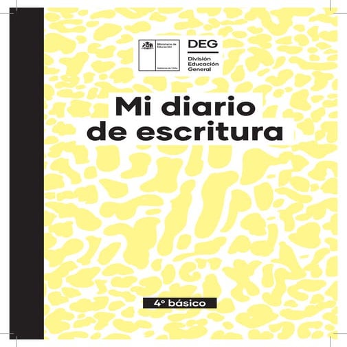 Diario de escritura 4° básico, para desarrollar habilidad de escribir ...