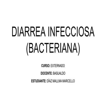 DIARREA INFECCIOSA (BACTERIANA) EN PACIENTES PEDIATRICOS .pptx ...