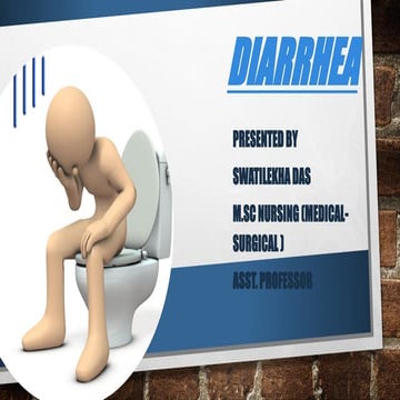 Diarrhea- easy ppt for Nurses | PDF