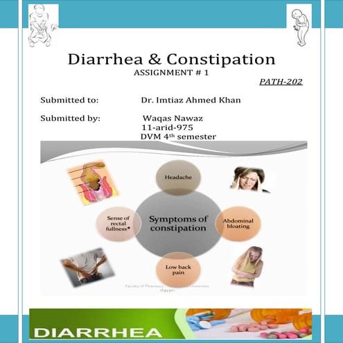 Diarrhea & constipation | PDF